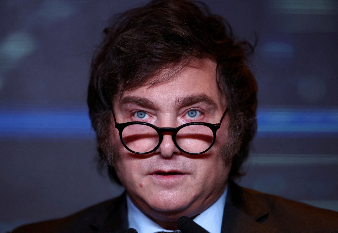 Milei] diz que só o trabalho, o talento e o mérito são capazes de criar ...