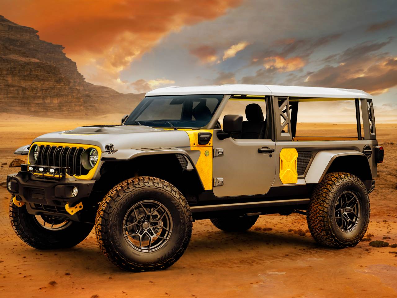 Jeep apresenta Wrangler com rede e patinete elétrico: Conheça o Bug Out 4xe